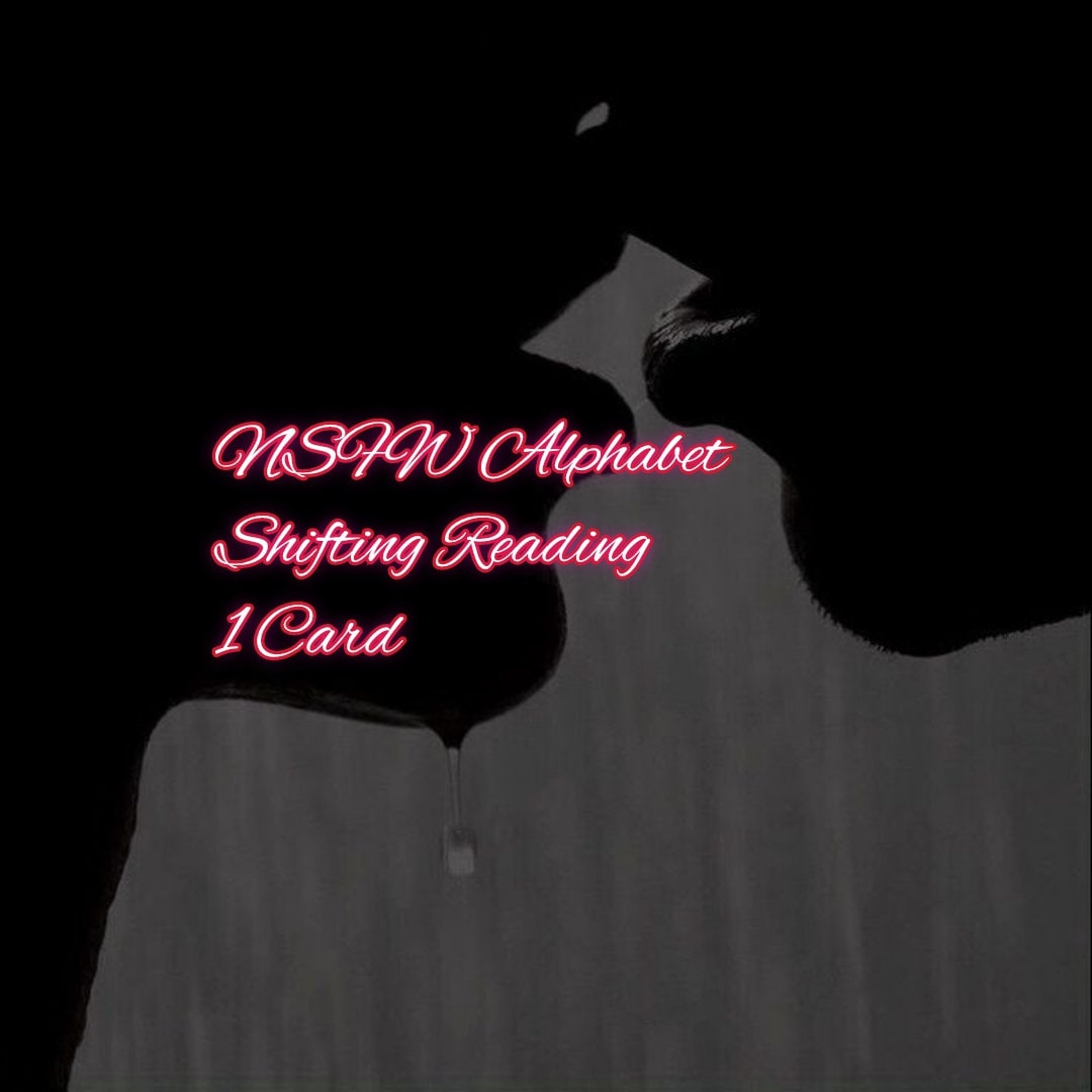 NSFW Alphabet Shifting Reading - Etsy