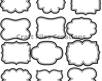 Photo Frames Svg - Etsy