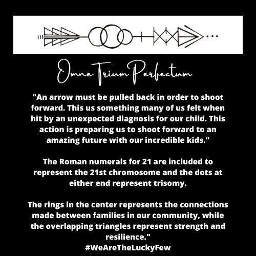 Omne Trium Perfectum. Down Syndrome T21 Unisex T-shirt - Etsy