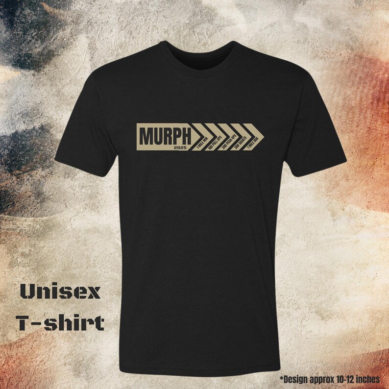 Murph. Unisex T-shirt. Memorial Day 2025. - Etsy