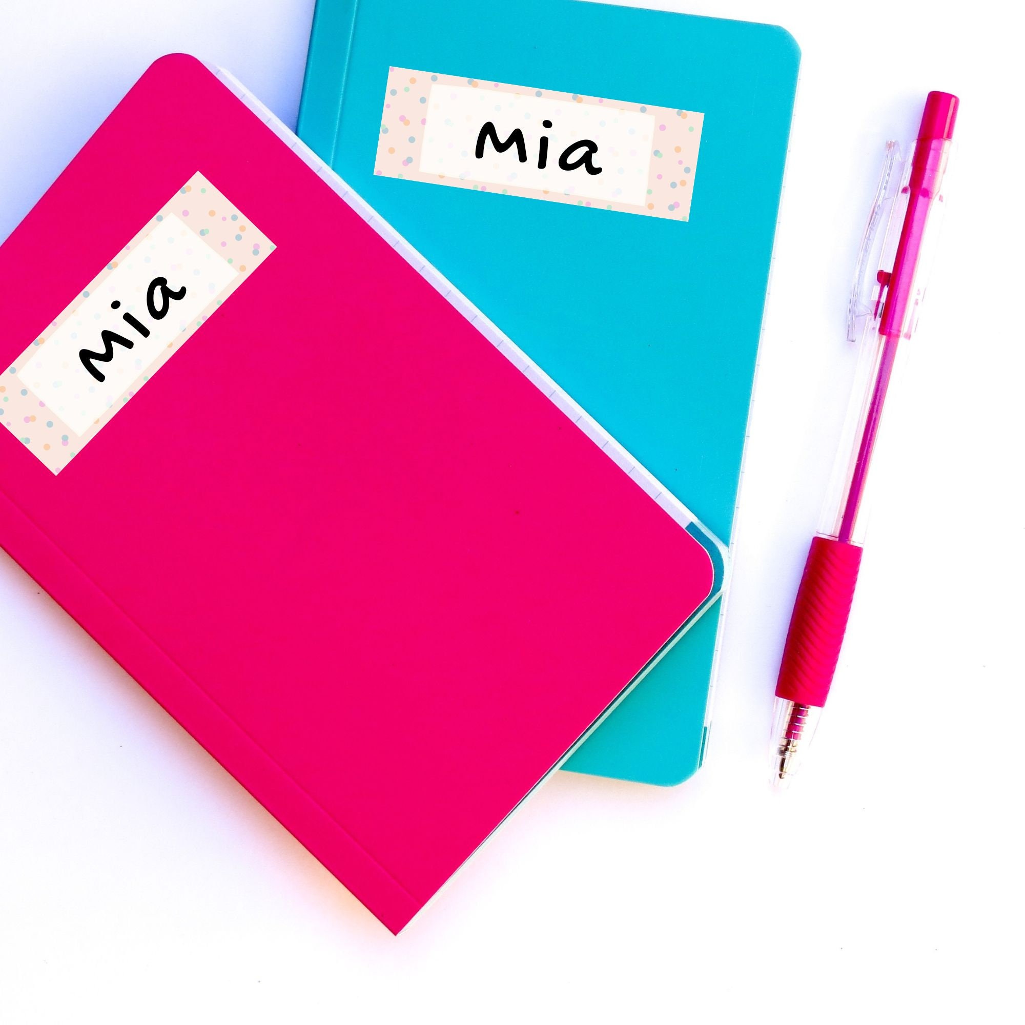 Girls Name Tag Template for School - Etsy