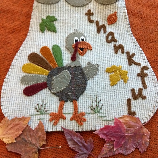 Fall Wool Applique Kits - Etsy