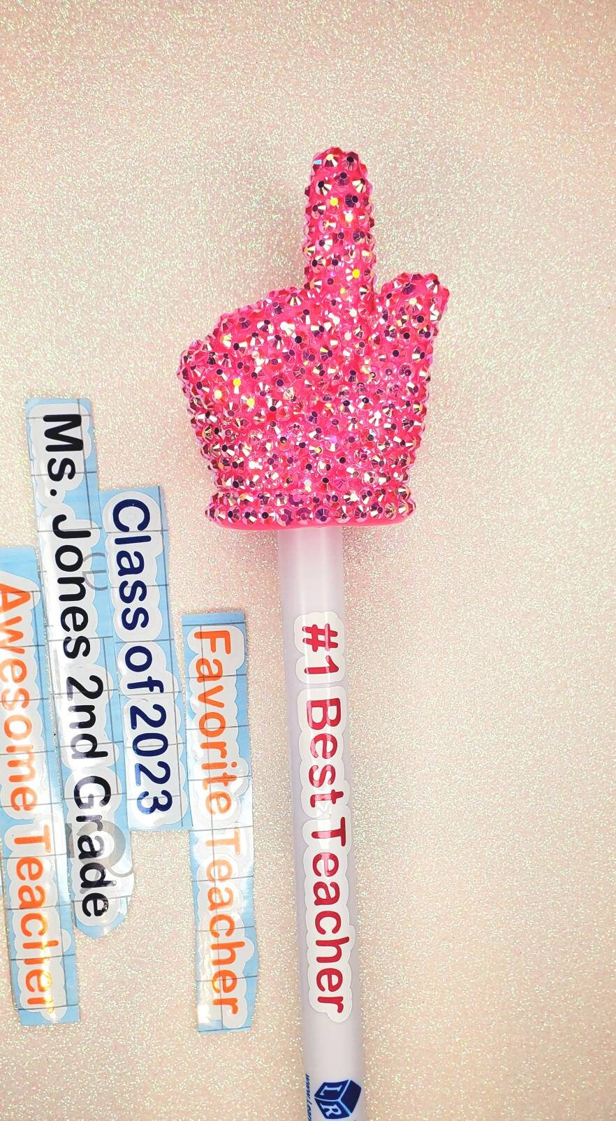 Teacher Gift, Teacher Pointer, Teacher Pointer Stick, Bling Teacher ...