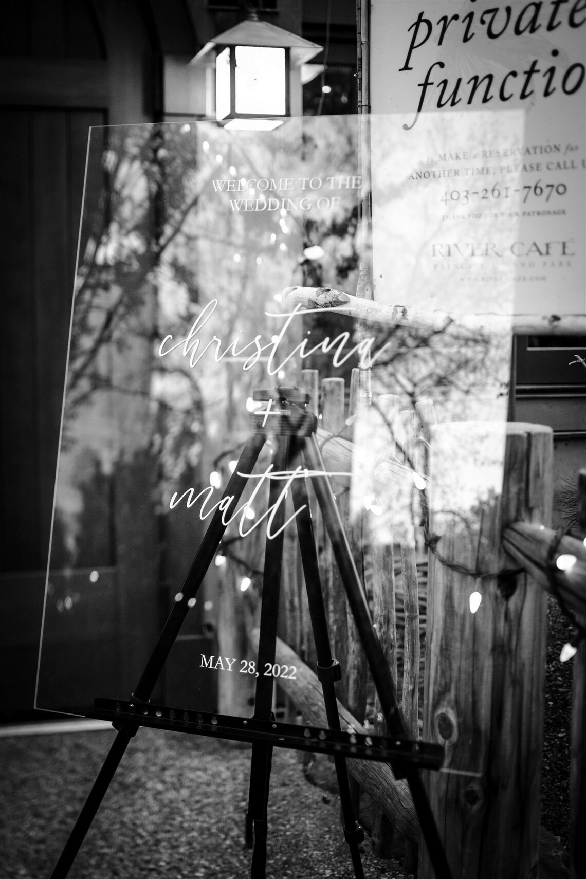 Minimal Wedding Welcome Sign Wedding & Event Signage Modern Classy ...