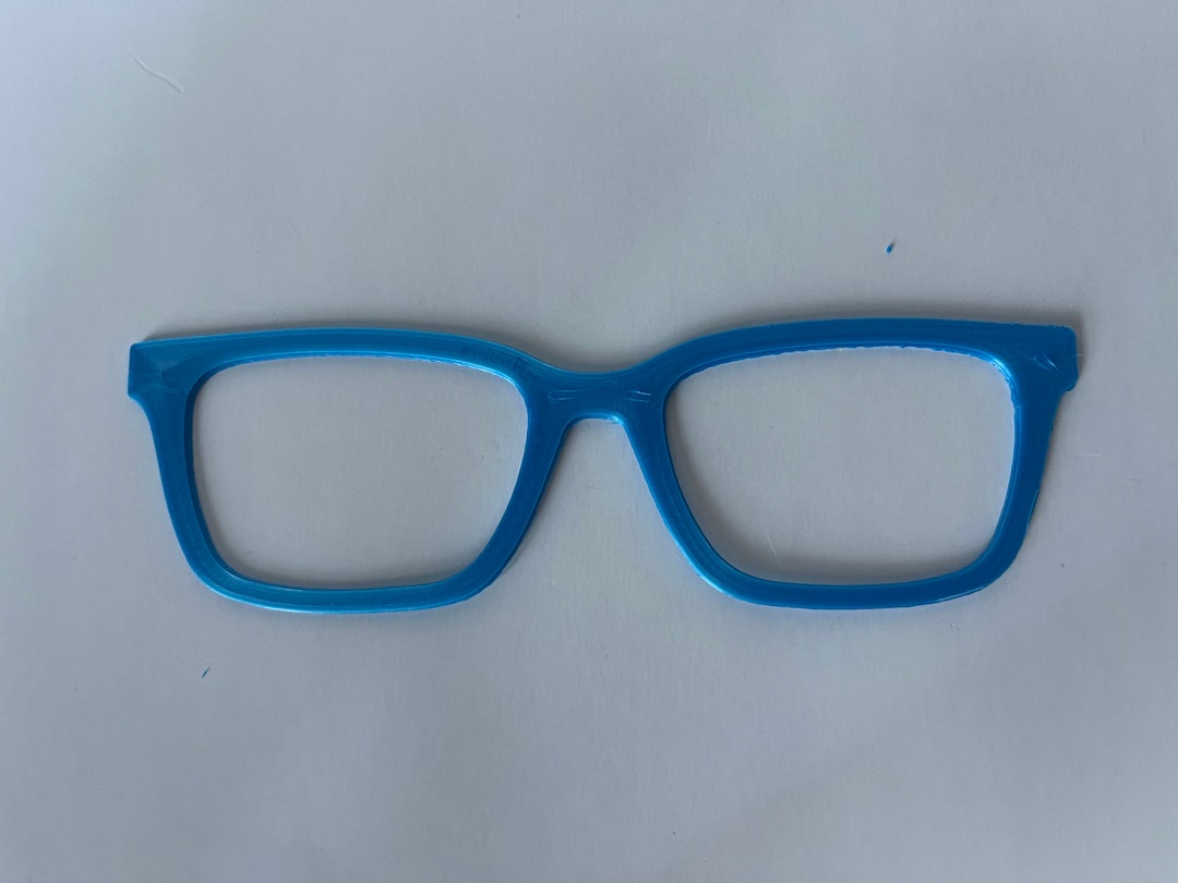 LAR 3D Printed Topper With Pair Eyewear Frames, Glasses Topper ...