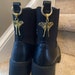 Luna Moth Butterfly Doc Marten Charms, Set of Two. Grunge Shoe Jewelry ...