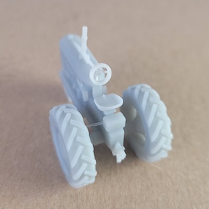 HO Scale Farmall Tractor for Model Train Layout - Etsy
