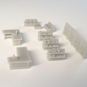 HO Scale Retail Store Furnishings for Model Train Layout - Etsy