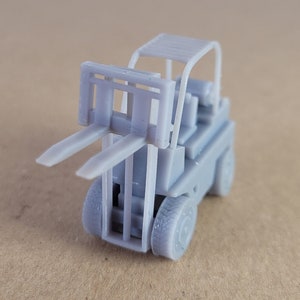 HO Scale Forklift for Model Train Layout - Etsy