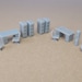 HO Scale Office Furniture for Model Train Layout - Etsy