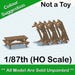 HO Scale Office Furniture for Model Train Layout - Etsy