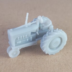 HO Scale Farmall Tractor for Model Train Layout - Etsy