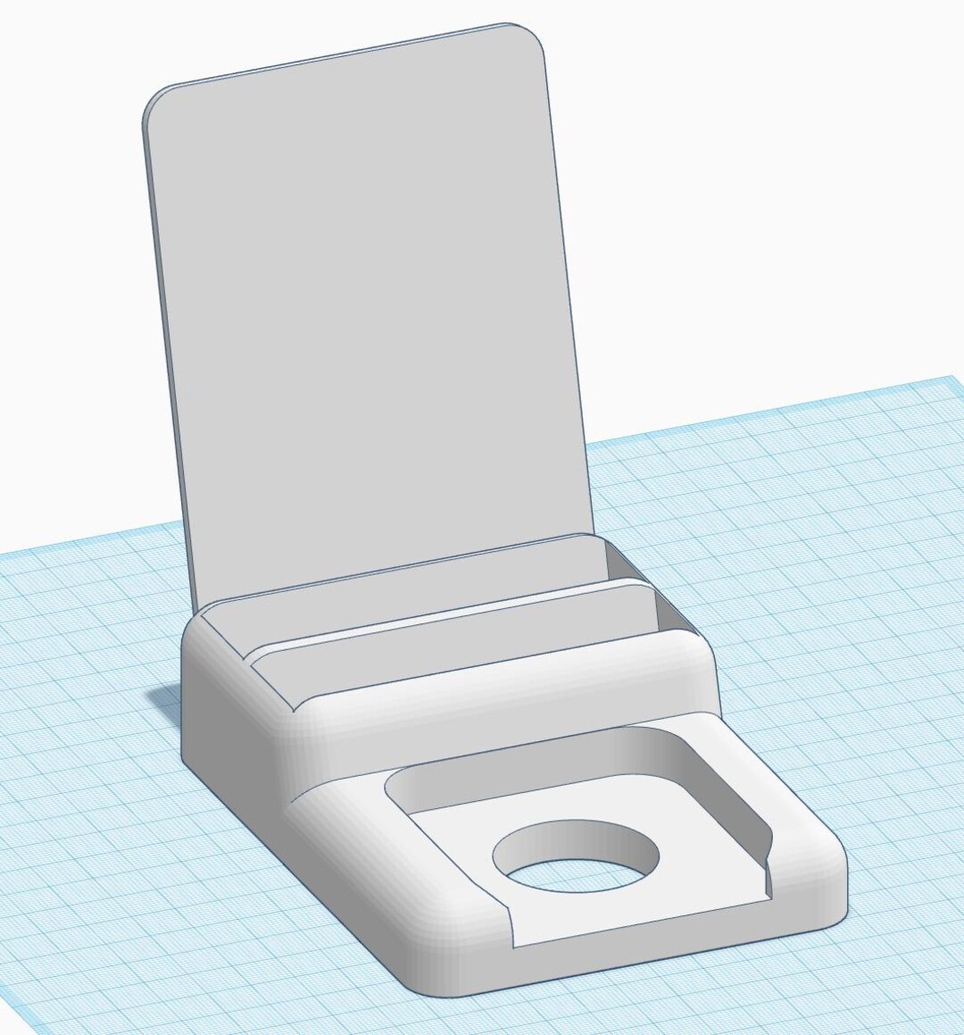 Pos Stand for Square Reader With Double Business Card Holders - Etsy