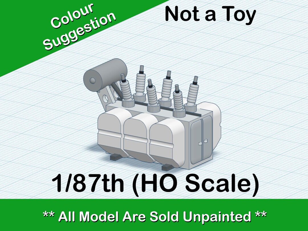HO Scale High Voltage Transformer for Model Train Layout - Etsy