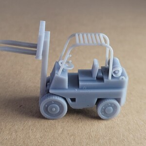HO Scale Forklift for Model Train Layout - Etsy