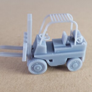 HO Scale Forklift for Model Train Layout - Etsy
