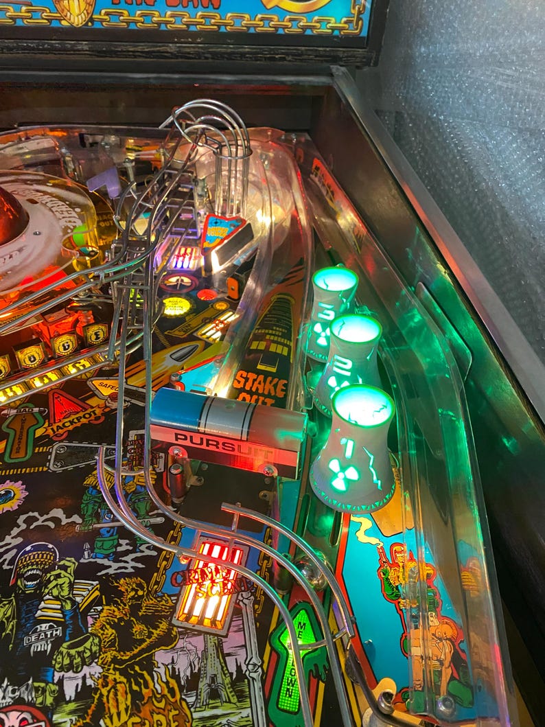 Judge Dredd Pinball Cooling Towers Mod - Etsy
