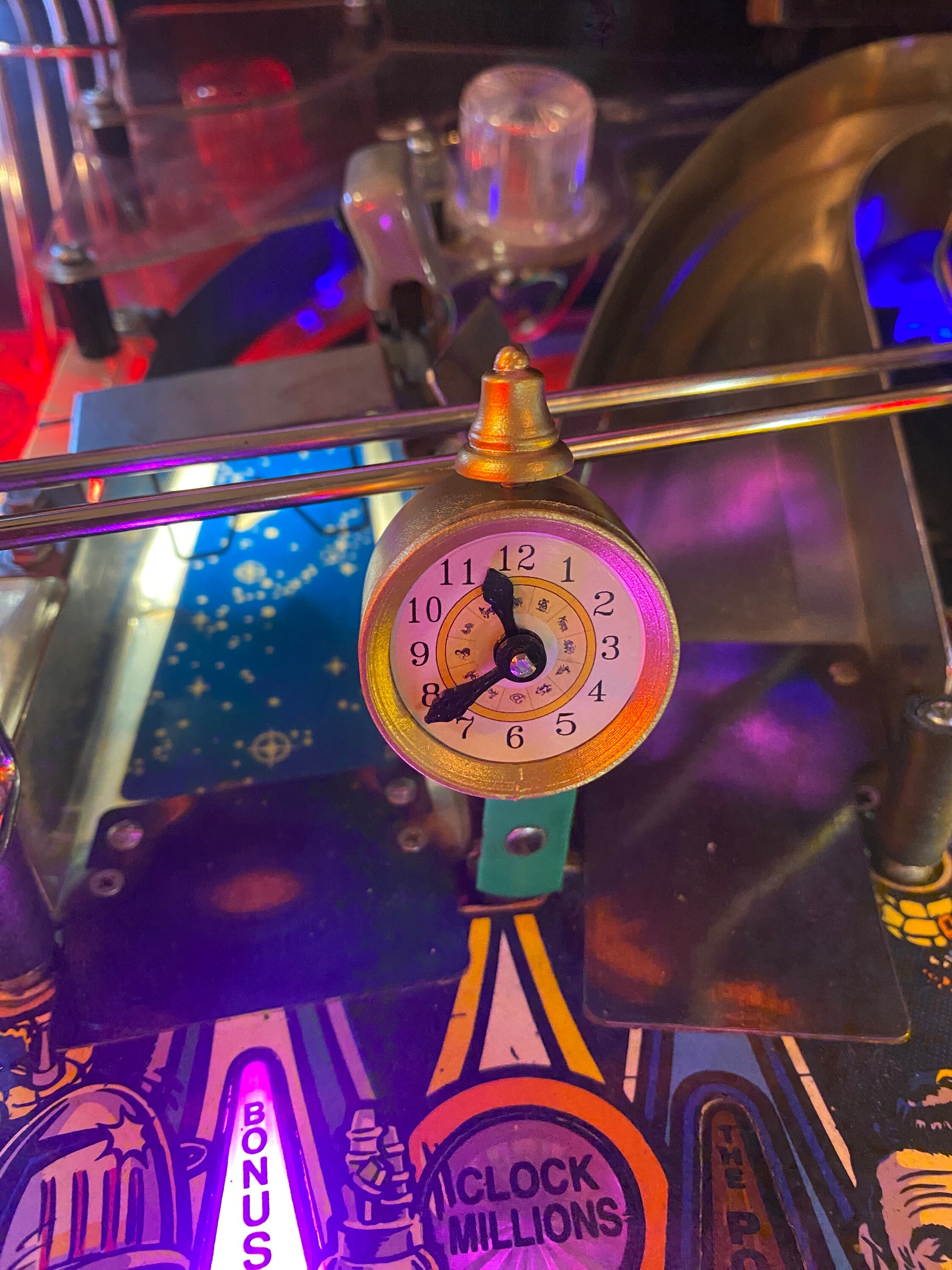 Twilight Zone Pinball Clock Millions Mod (WITH MOVING DIAL!) - Etsy