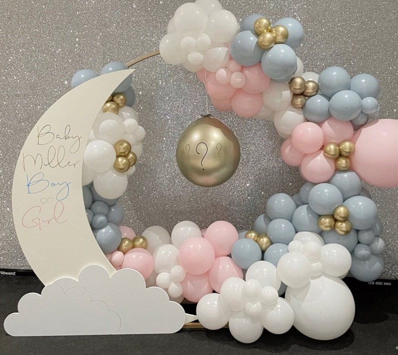7ft Moon and Clouds Digital Template for Building Backdrops - Etsy
