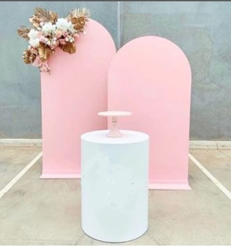 Digital Arch Wall Stencil Half Circle Backdrop Stencil - Etsy