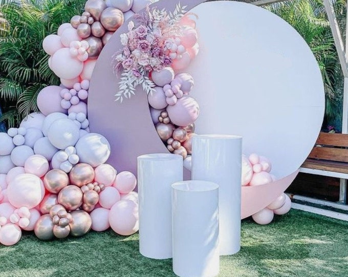 8ft Half Moon Backdrop Digital Template - Etsy