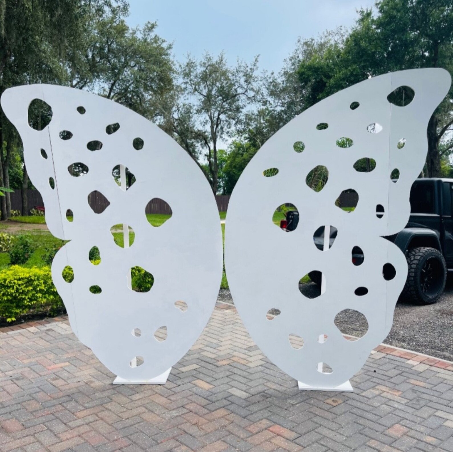 6ft Butterfly Digital Template to Build Backdrops for Party Decorations ...