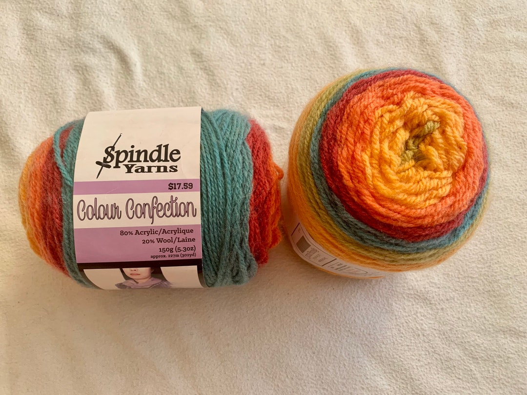 Bundle of 2: Spindle Yarns Colour Confection | Over the Rainbow ...