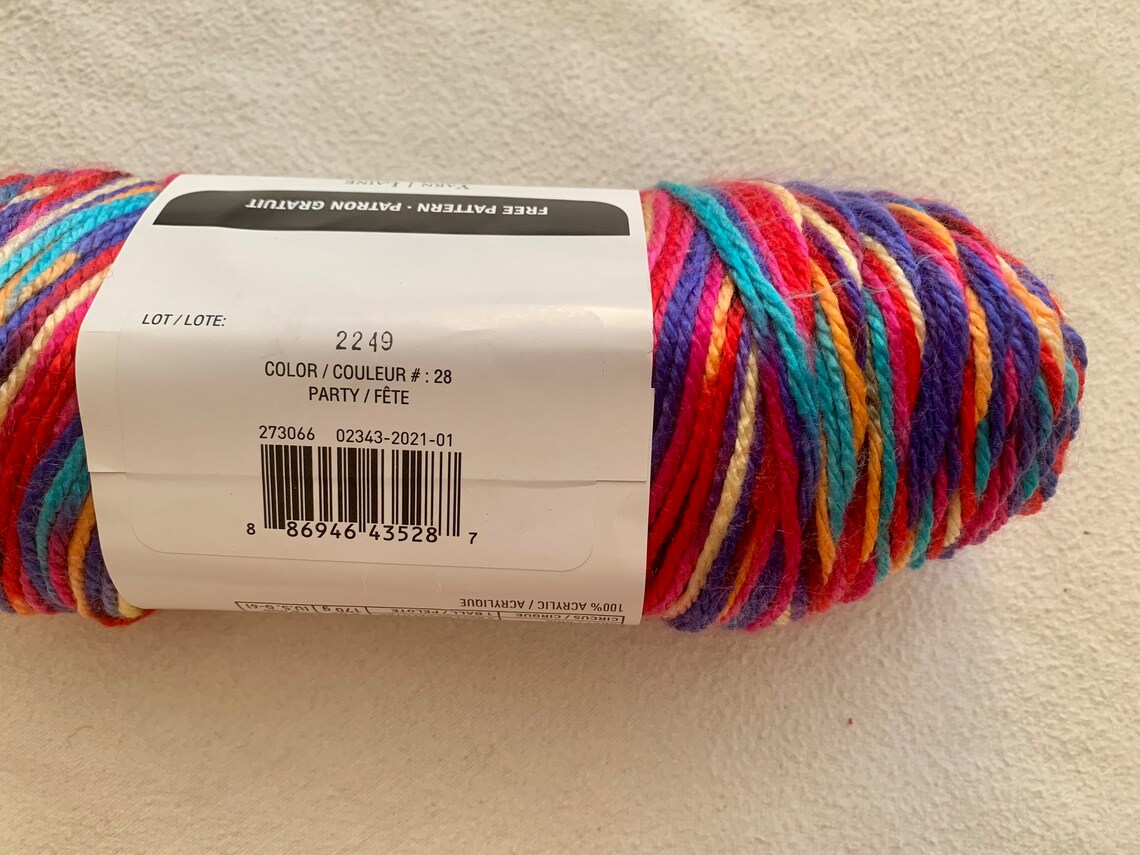 Loops & Threads Soft and Shiny Yarn Acrylic Medium 4 - Etsy