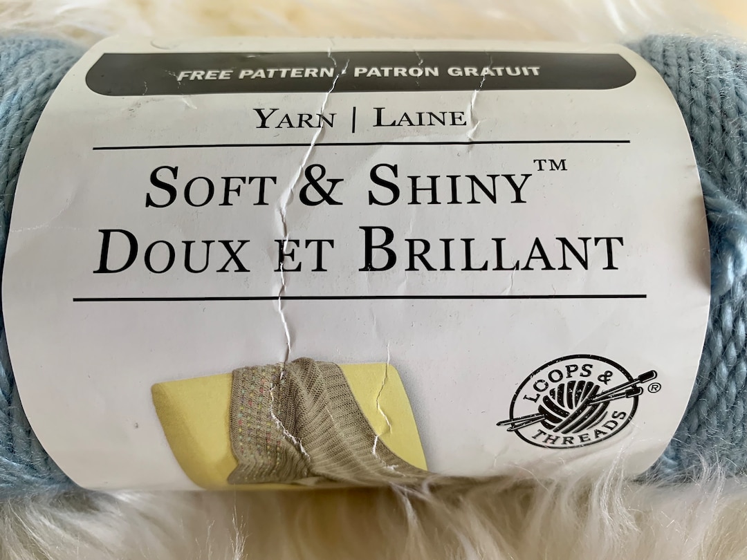 Loops & Threads Soft and Shiny Yarn * Acrylic * Medium (4) * Aran ...
