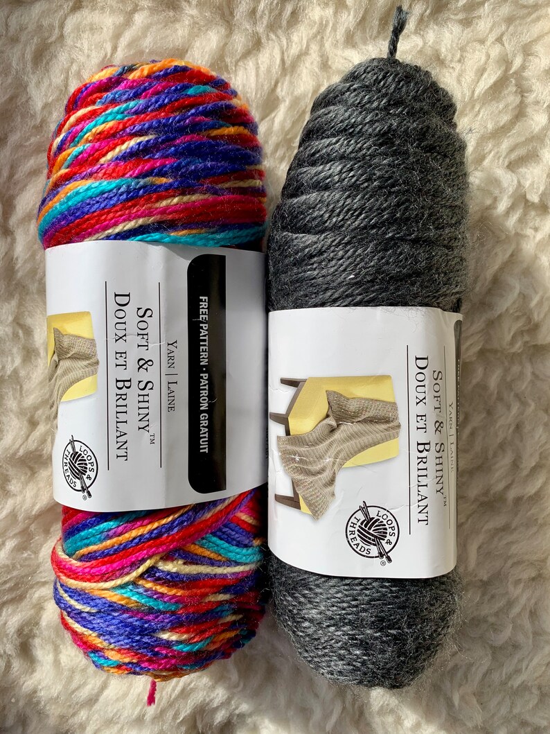Loops & Threads Soft and Shiny Yarn * Acrylic * Medium (4) * Aran ...