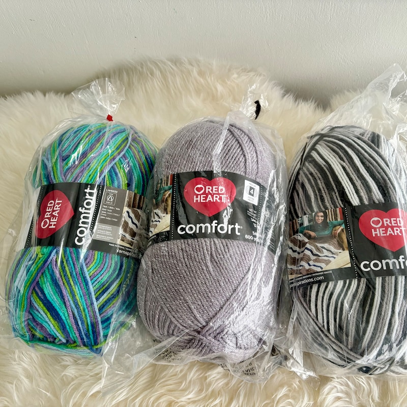 Red Comfort Yarn - Etsy UK