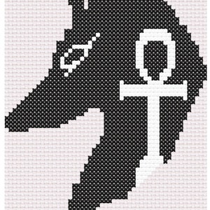 Anubis Cross Stitch Pattern - Etsy