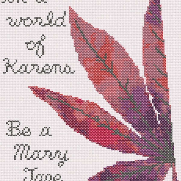 Mary Jane Cross Stitch - Etsy