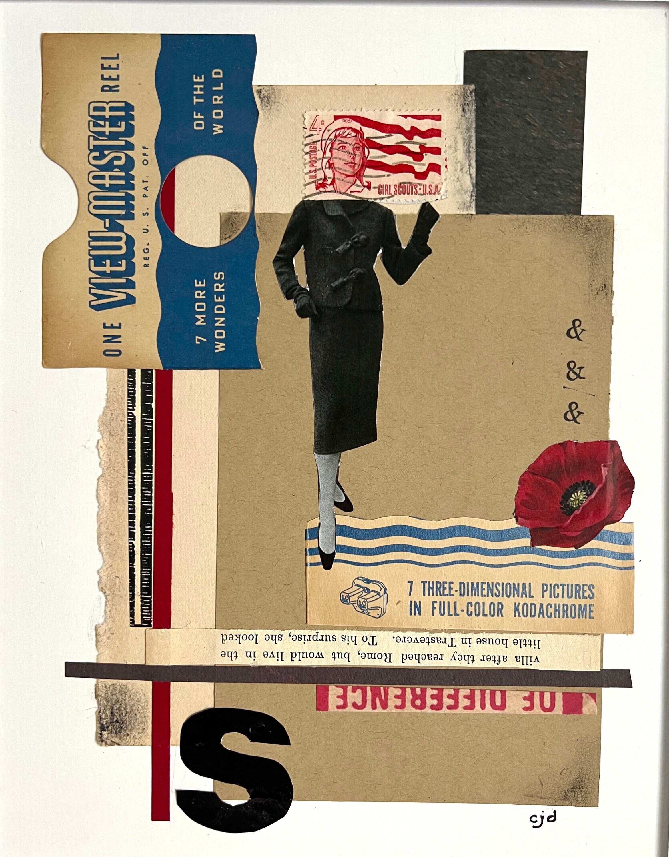 Mixed Media Collage: View Master - Etsy
