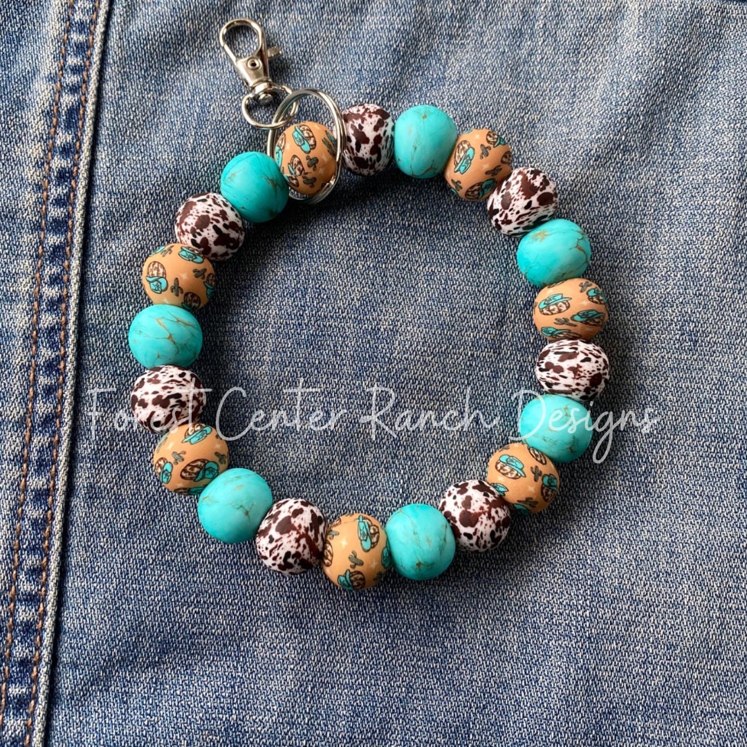 Giddy up Wristlet Keychain- Western Keychains, Western Gifts, Western ...