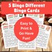 Jingle Bell Bingo Game Printable Christmas Game Fun Christmas Party ...