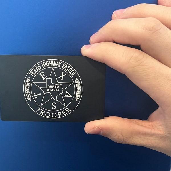 Miranda Card Police - Etsy