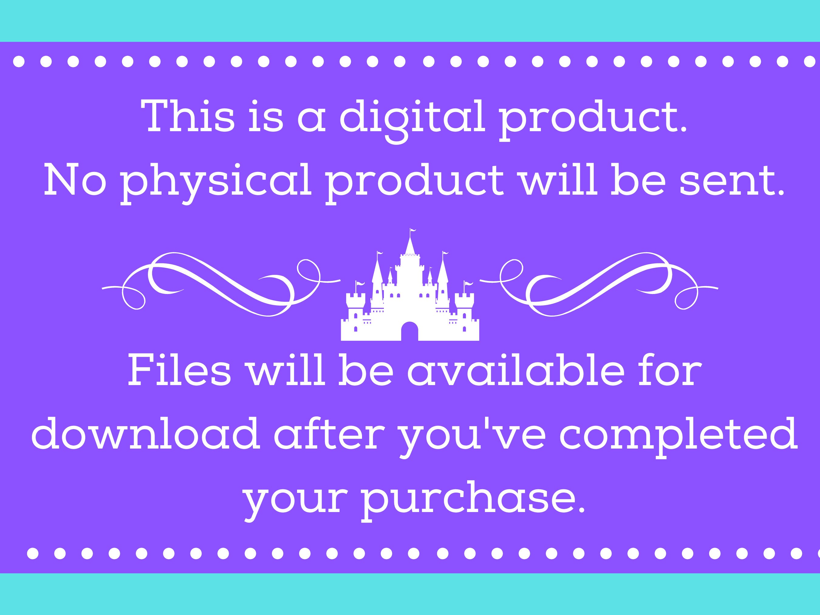 WDW Vacation Scavenger Hunts and Planning Pages - Etsy