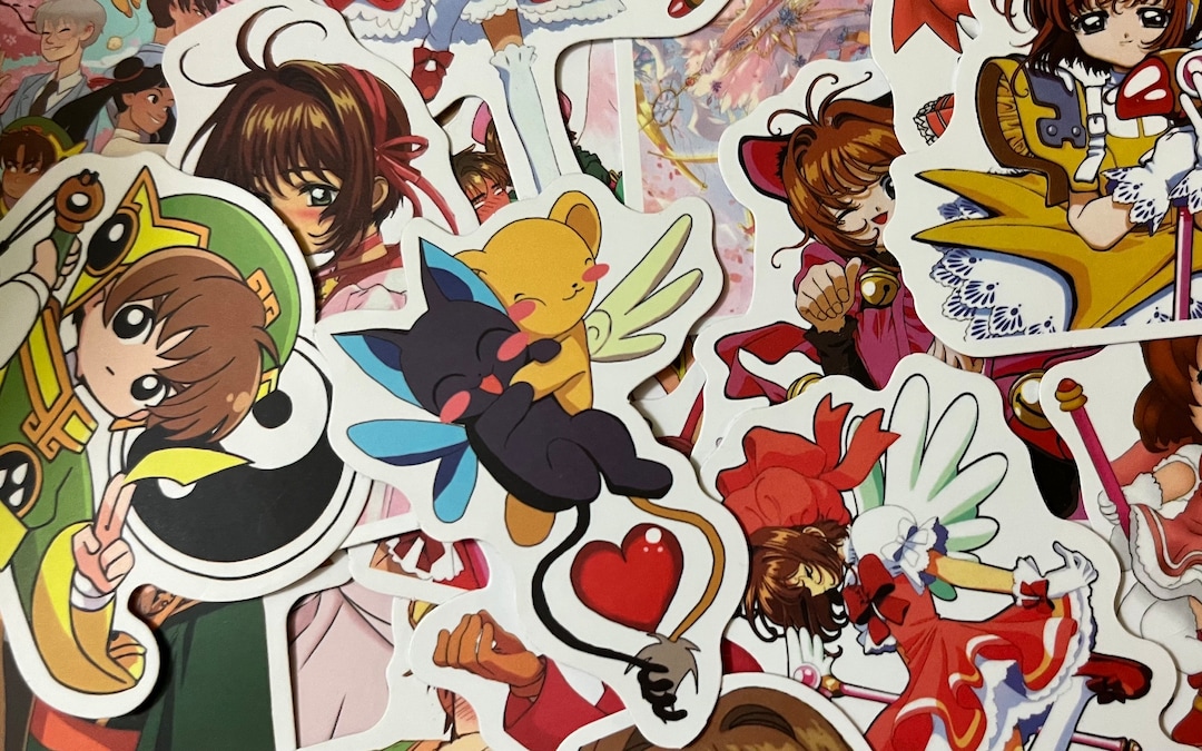 Sakura Stickers | Card Captor Sakura Stickers | Nostalgia Stickers - Etsy