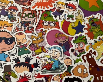 90’s Cartoon Stickers - Etsy