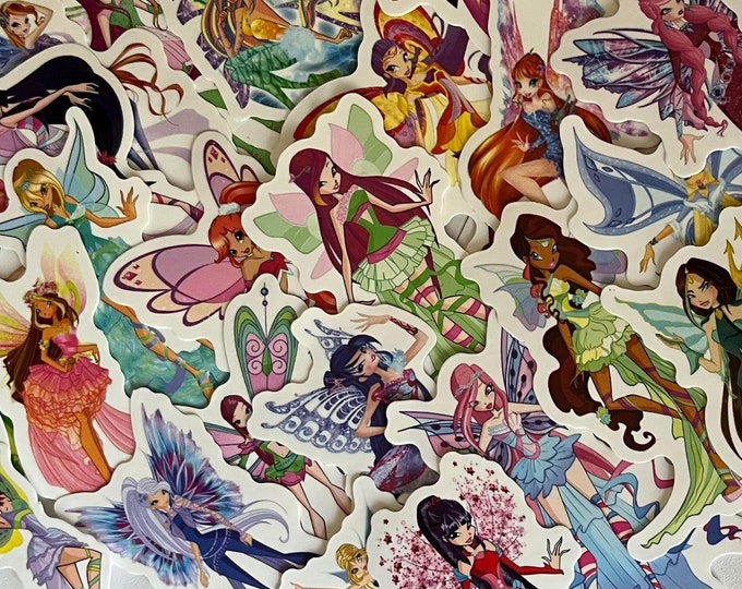 Winx Club Stickers - Etsy