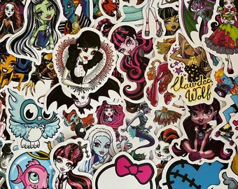 Monster High Stickers - Etsy
