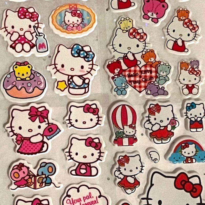 Cute Puffy Stickers - Etsy