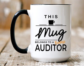 Funny Auditor Mug, Gift for Auditor, Eat Sleep Audit Repeat Mug, Funny ...