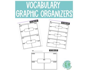 Vocabulary Graphic Organizer - Etsy