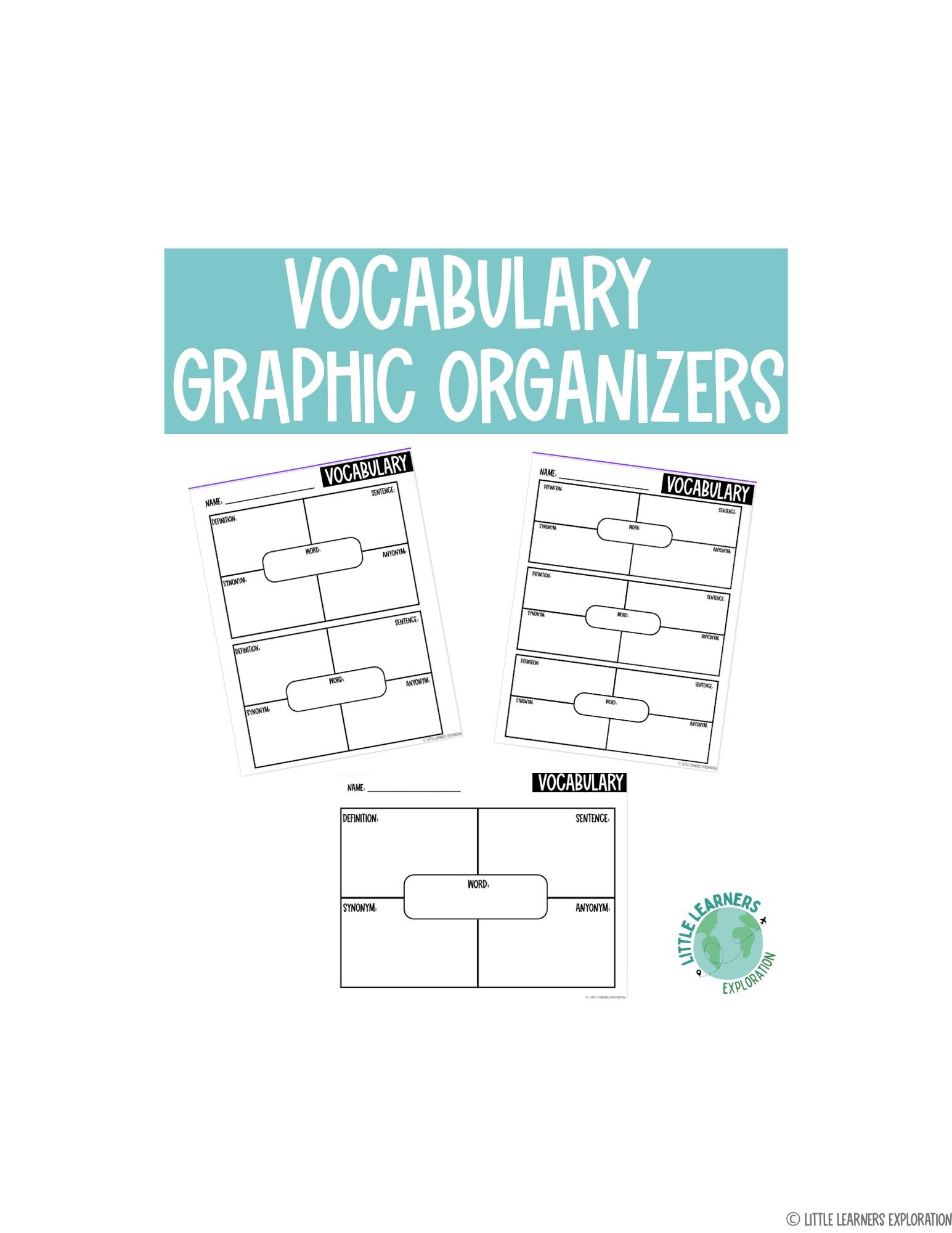 Vocabulary Graphic Organizer Box