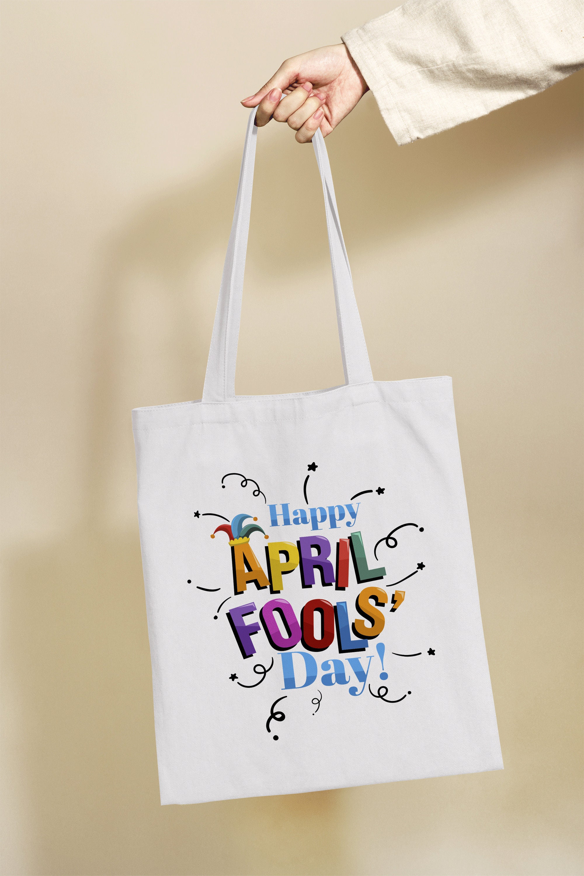 Happy April Fools' Day Design for Shirt, Mugs, Tote Bags, and Many More ...