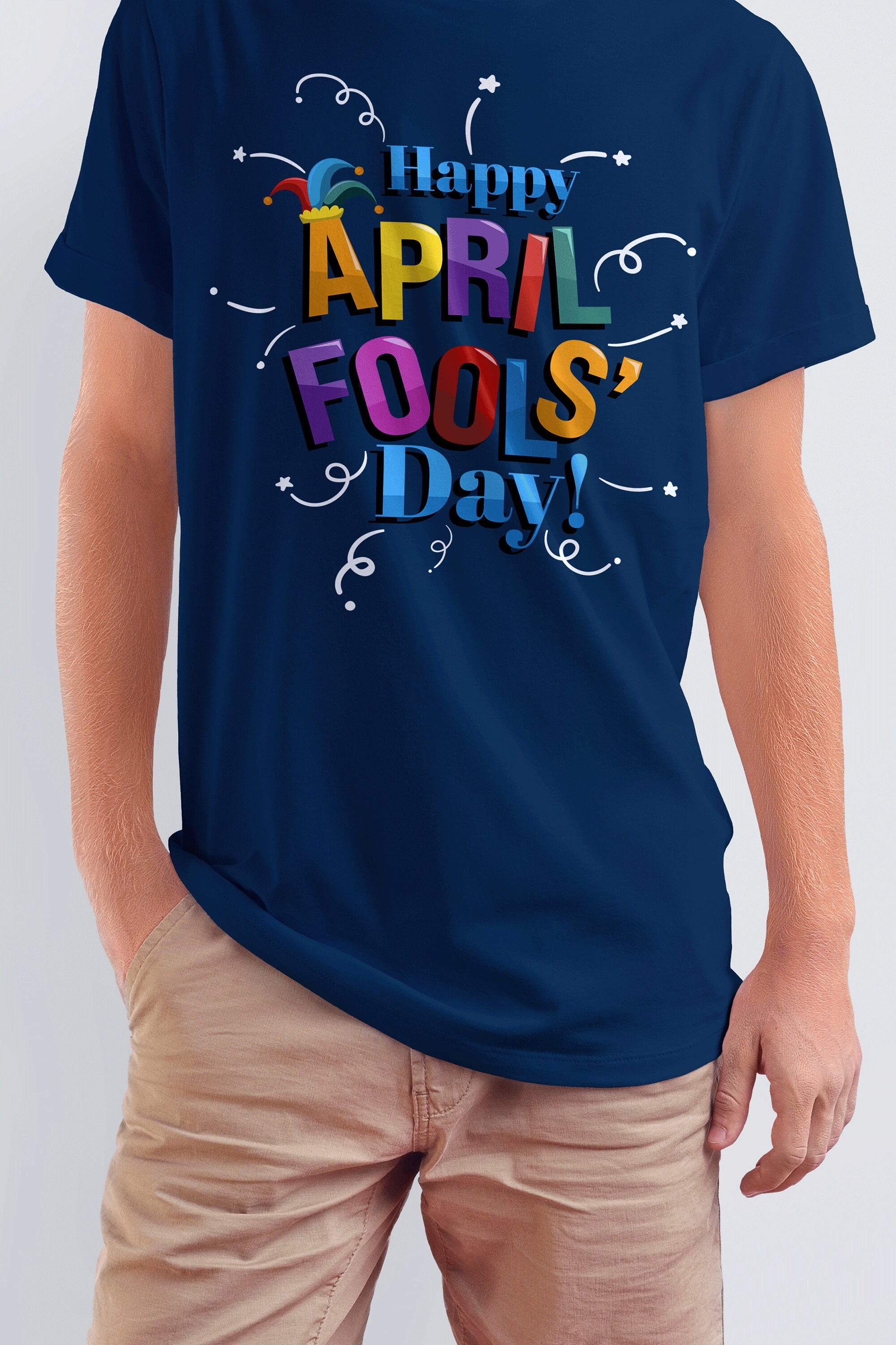 Happy April Fools' Day Design for Shirt, Mugs, Tote Bags, and Many More ...