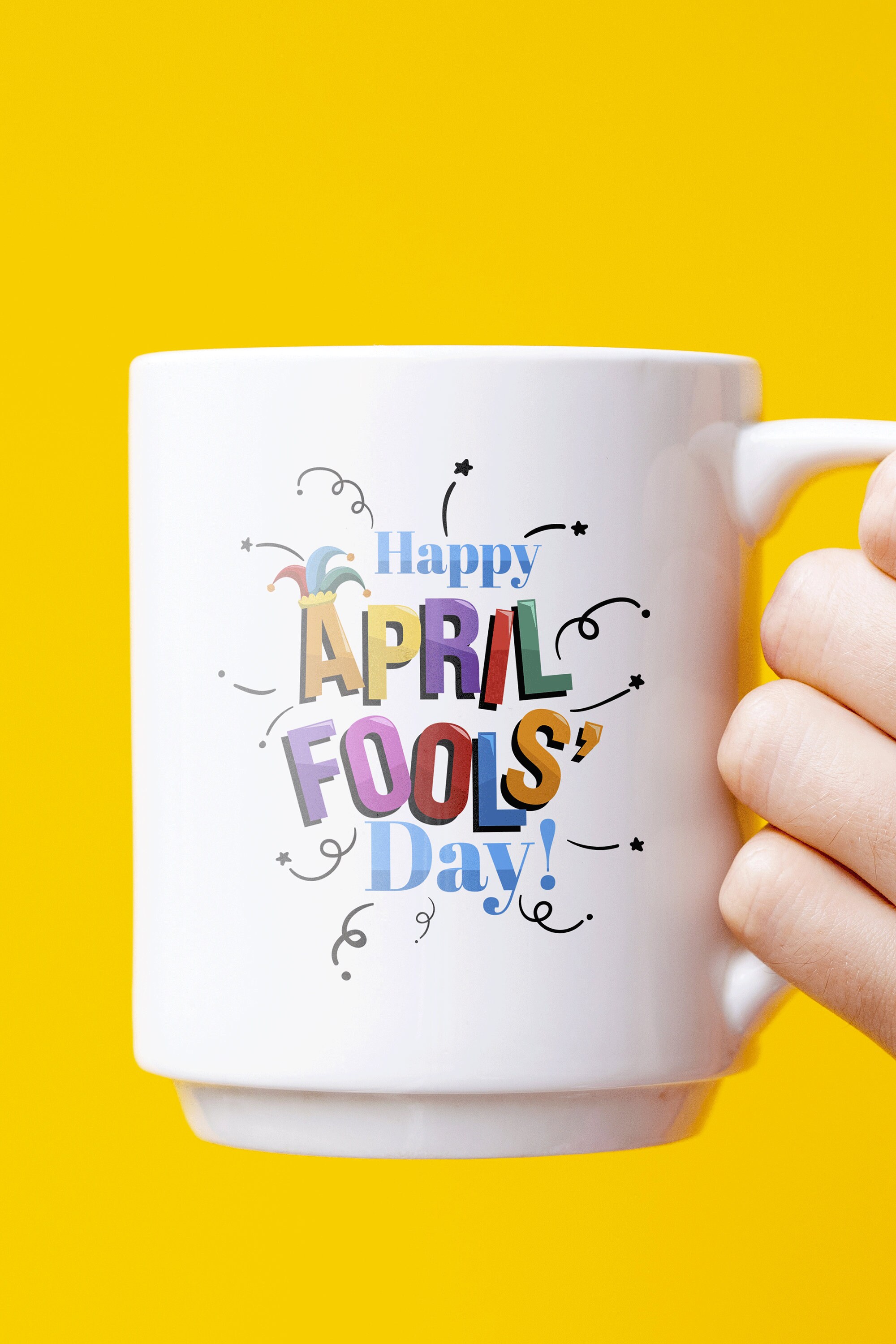 Happy April Fools' Day Design for Shirt, Mugs, Tote Bags, and Many More ...