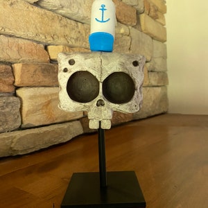Spongebob Squarepants Designer Skull! - Etsy